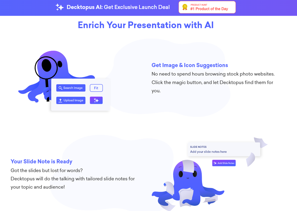 AI 생산성를 위한 Decktopus - 리뷰, 기능 및 사용 사례